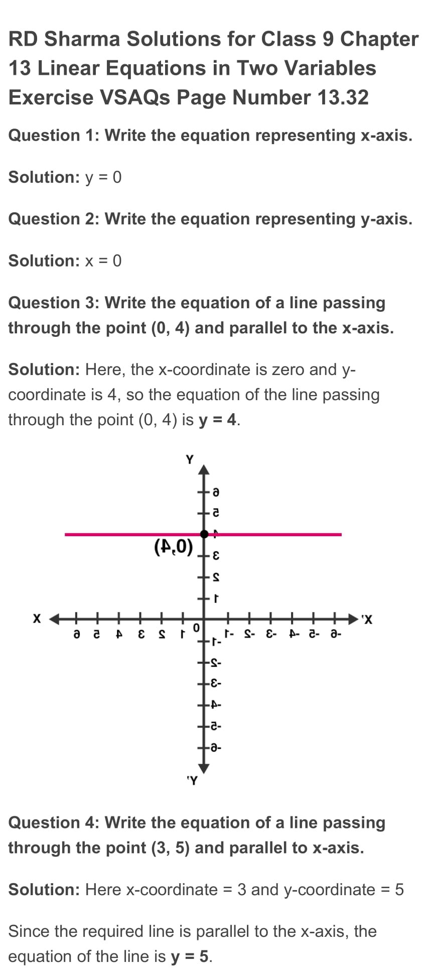 RD Sharma Solutions Class 9 Maths Chapter 13 VSAQs Solutions - RD ...