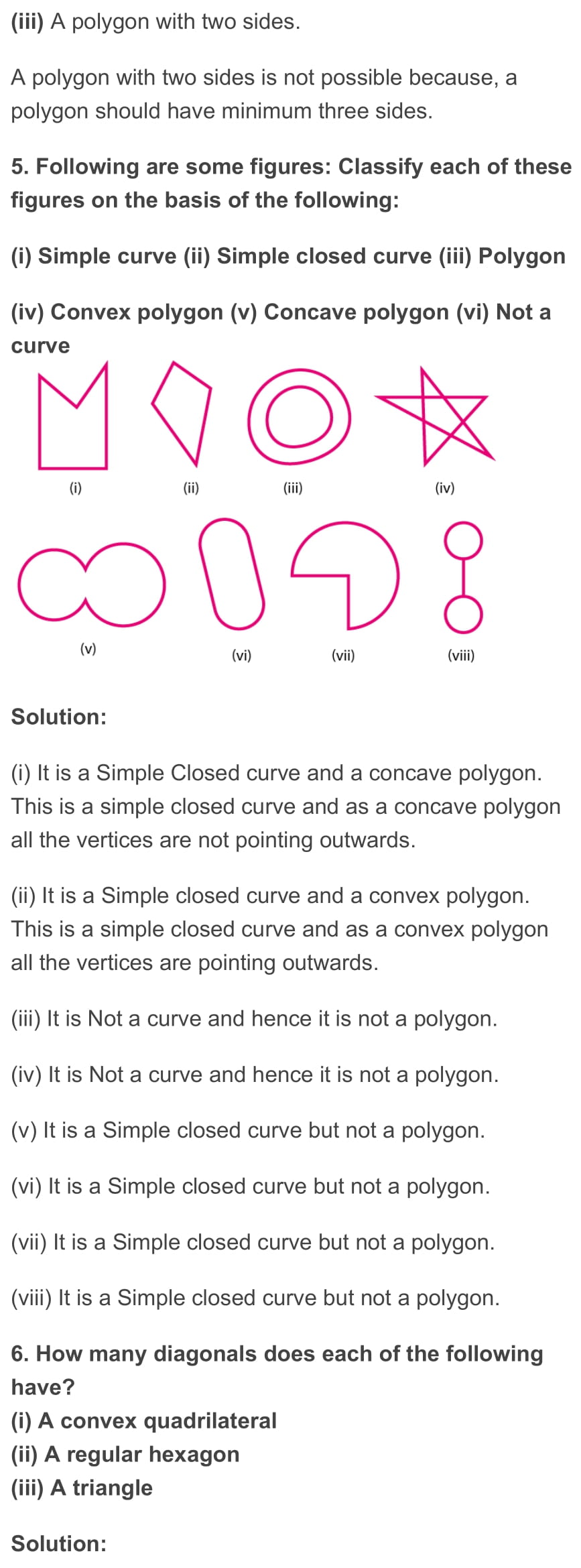 RD Sharma Chapter 15 – Understanding Shapes – I (Polygons) Solutions ...
