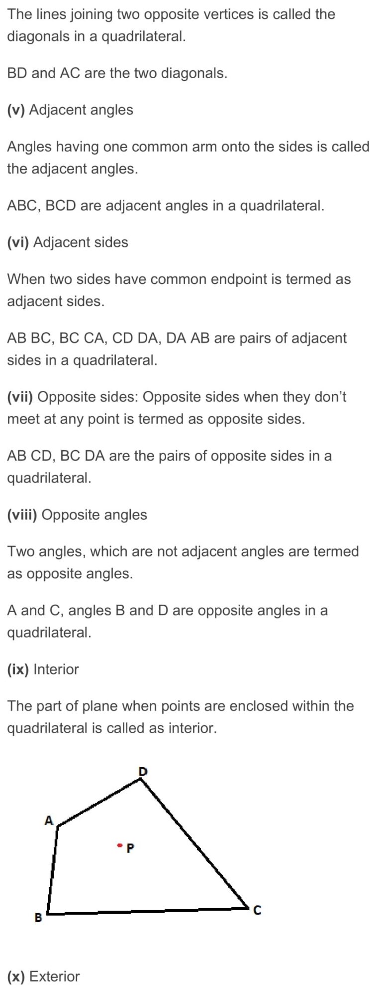 RD Sharma Chapter 16 – Understanding Shapes – II (Quadrilaterals ...