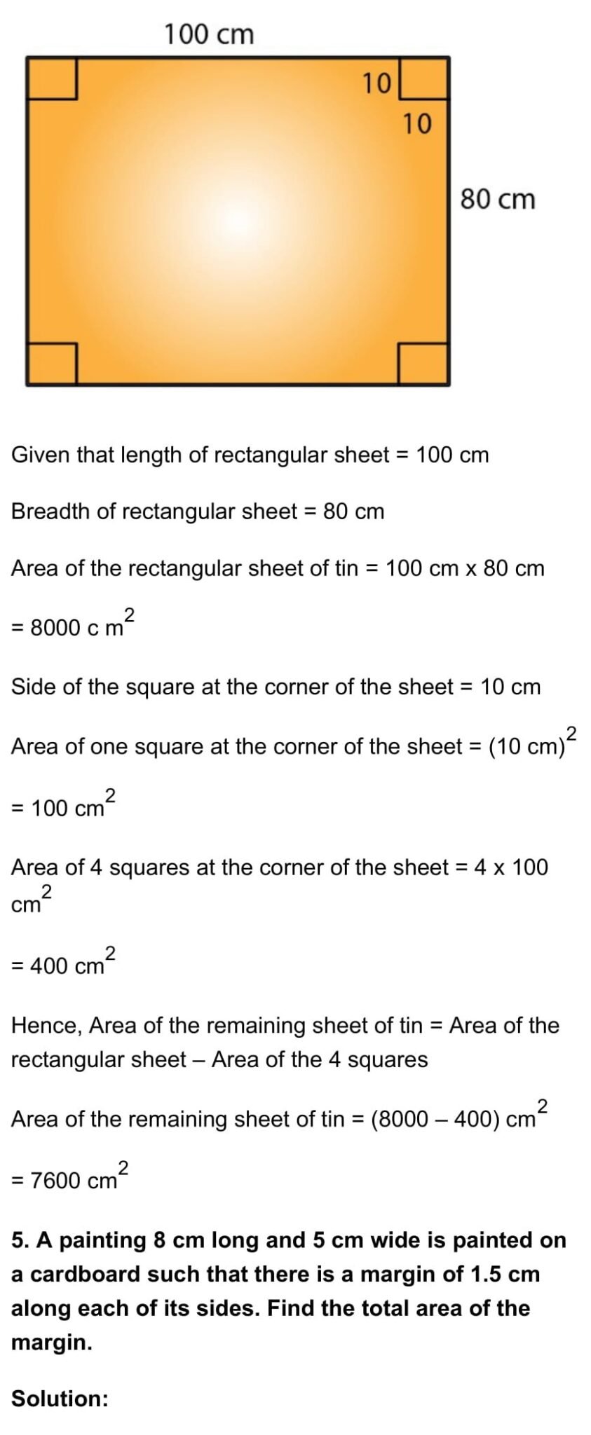 RD Sharma Class 7 Maths Chapter 20 – Mensuration – I (Perimeter and ...