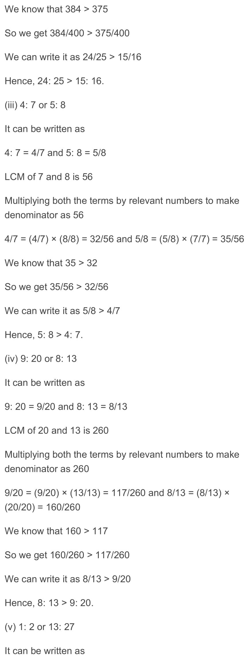 RD Sharma Class 6 Maths Chapter 9 Ratio, Proportion and Unitary Method ...