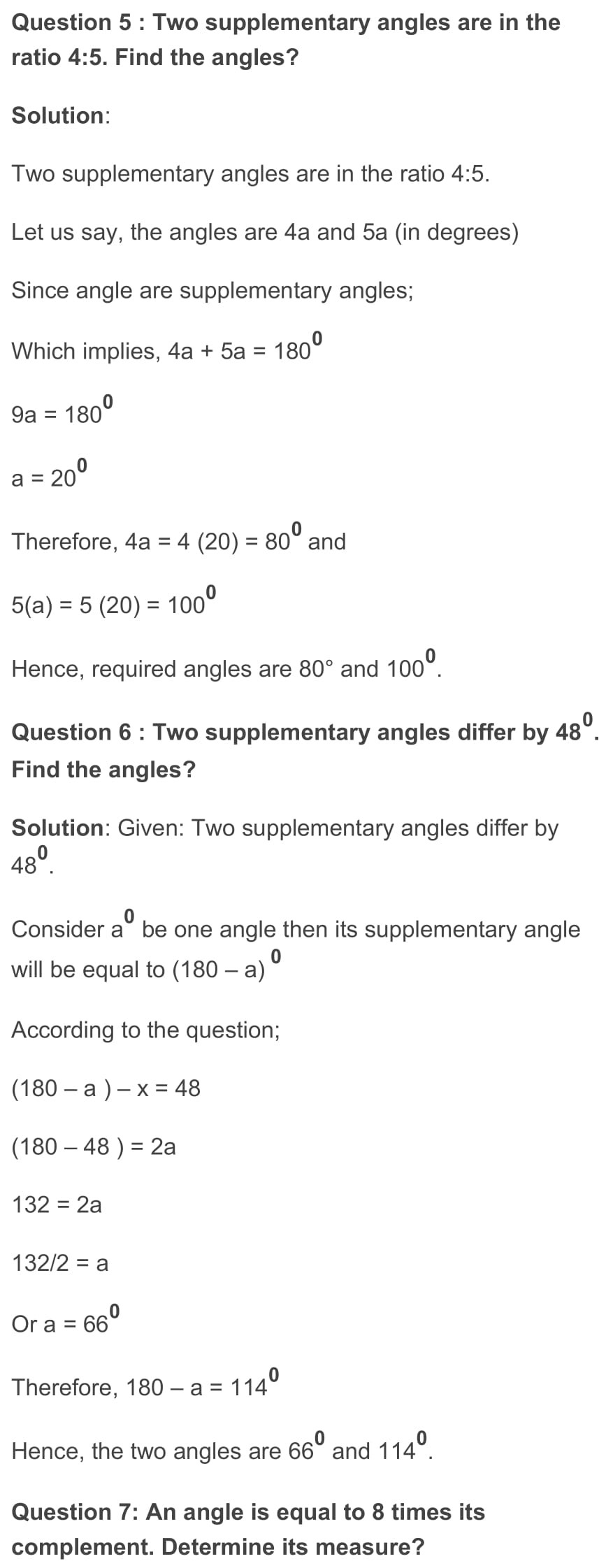 RD Sharma Solutions Class 9 Maths Exercise 8.1 Solutions - RD Sharma Solutions